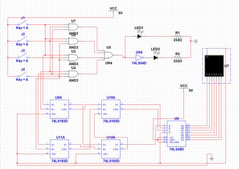 数电小白疑惑 为什么我连的七段显示器不会亮 小时必答区
