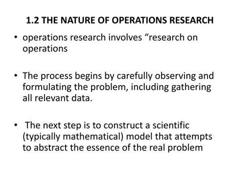 PPT INTRODUCTION TO OPERATIONS RESEARCH PowerPoint Presentation ID