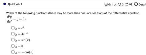 solved which of the following functions there may be more