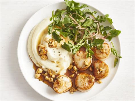 Scallops With Parsnip Puree Recipe Food Network Kitchen Food Network
