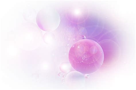 옅은 분홍색 라일락 톤의 추상 배경 거품 렌 플레어 효과가있는 기름 방울로 물에서의 왜곡 그라데이션 보케 분자에 대한 스톡 벡터 아트 및 기타 이미지 Istock