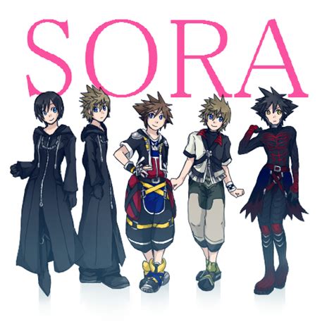 Sora Roxas Xion Ventus And Vanitas Kingdom Hearts And 3 More