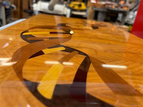 End Grain Inlaid Cutting Board Build Custom Dna Inlay 🧬 Projects