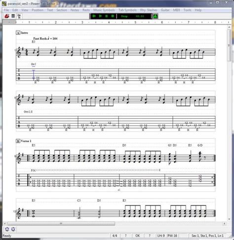 Download Power Tab Editor V1 7 Freeware Afterdawn Software Downloads