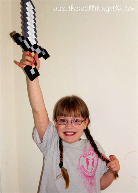 How To Make A Minecraft Sword DIY The Small Things