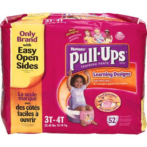 Huggies Pull Ups Learning Designs Disney Princess Size 3t 4t Training