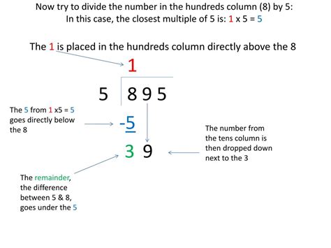 PPT Dividing A 3 Digit Number By A 1 Digit Number PowerPoint Presentation ID 6559351
