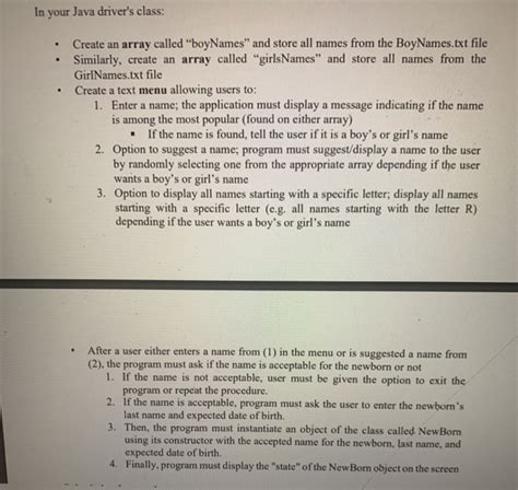 Programming Assignment 8 Arrays Due Date Check