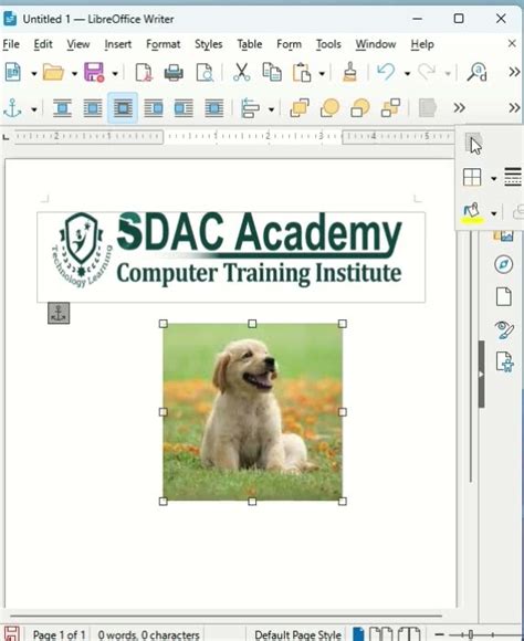 Libre Office Writer Picture Inserting Viral Trending Youtube Ytshorts Libreoffice Ccc