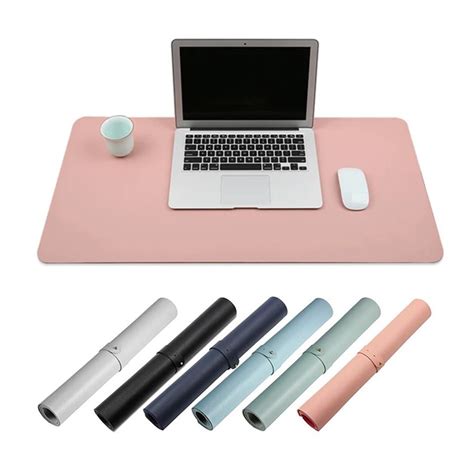 แผ่นรองเมาส์ แบบหนัง Mouse Pad 60x30cm [มีกล่อง] ที่รองเมาส์ รองโน๊ตบุ๊ค แผ่นรองเม้าส์