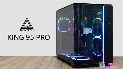 曲面玻璃質感更升級！montech King 95 Pro 全景式側透機殼開箱 Unikos Hardware