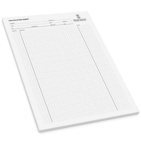 Branded Pads Custom Calculation Pads
