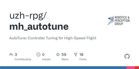 github uzh rpg mh autotune autotune controller tuning for high