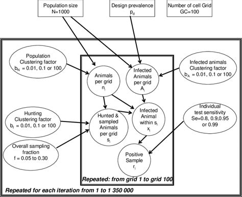 Schematic Representation Of The Simulation Model Download Scientific