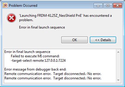 Debugging Failure Check List And Hints MCU On Eclipse