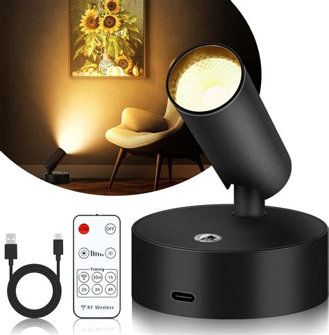 Wireless Led Spotlight Indoor Rechargeable Battery Operated Floor