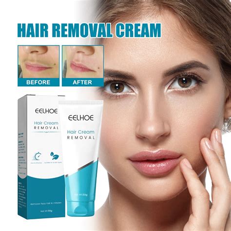 Eelhoe Hair Removal Cream Lip Hair Leg Hair Arm Armpit Skin Hair Gentle