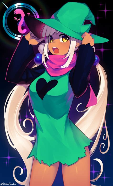 Yoako Ralsei Susie Dark World Deltarune Susie Deltarune