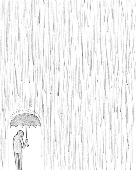 Дождик в картинках для детей Детские рисунки дождя для срисовки