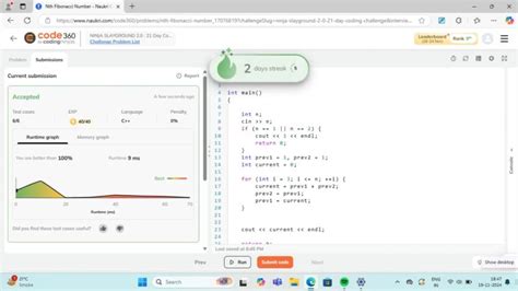 Sumukhi Pandey On Linkedin Codingchallenge Codingninjas Keeplearning