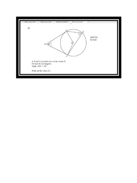 Circle Theorem Pdf