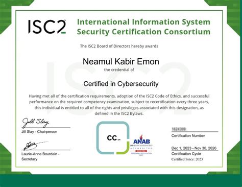 Neamul Kabir Emon On Linkedin Cybersecurity Cc Isca2