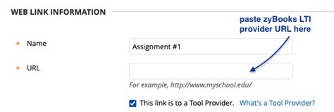 Blackboard How To Link A Zybook Assignment Section Toc To An Lms Zybooks Help Center