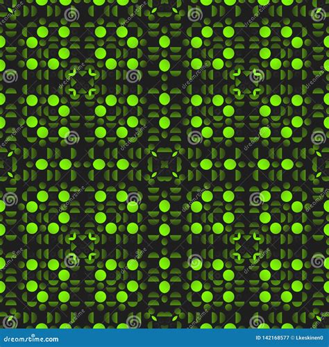 Gradient Square Seamless Pattern Stock Vector Illustration Of Design