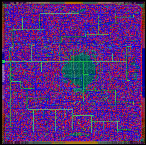 The Layout Of The Asic Flow Design For The Am Hyperdimensional