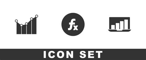 Set Line Protractor Function Mathematical Symbol Vector Image