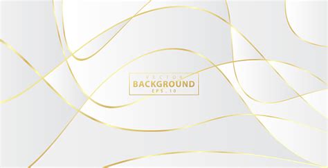 골드 웨이브와 추상적 인 배경 고급 종이 컷 배경 황금 패턴 하프 톤 그라데이션 커버 템플릿 기하학적 모양 현대 최소한의 배너 3d 벡터 그림입니다 0명에 대한 스톡 벡터
