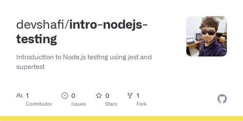 Fozle Rabbi Shafi On Linkedin Github Devshafiintro Nodejs Testing