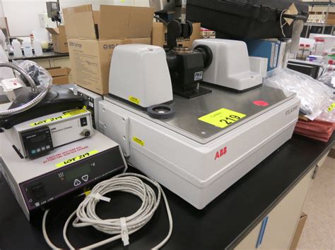 Abb Ftir Analyzerspectrometer Model Ftla 2000 154 Sn Szm6604y With