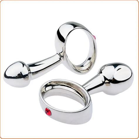 Adult Product Orgasmic Massager Pull Ring Tadpole Anal Plug Set Sm Metal Sex Toys Sex Doll And