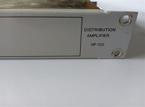 Dwight Cavendish Vp 722 Distribution Amplifier Rack Mount Av