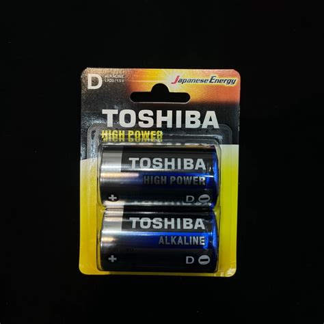خرید و قیمت باتری سایز بزرگd آلکالاین توشیبا از غرفه بانک باطری آرسل