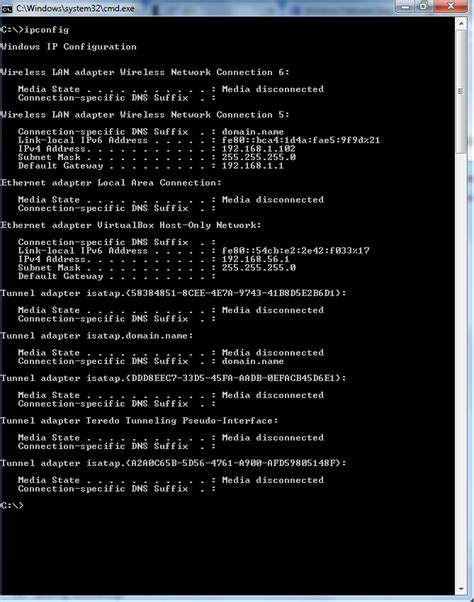 Ipconfig Windows Network Diagnostic Commands