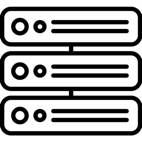 Server Vector SVG Icon SVG Repo