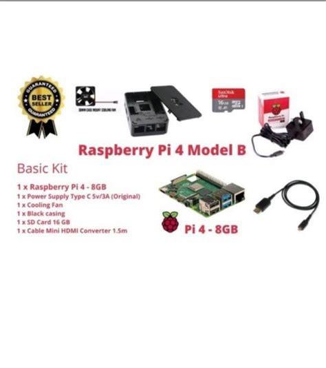 raspberry pi model 4b 8gb ram kit best version computers and tech desktops on carousell