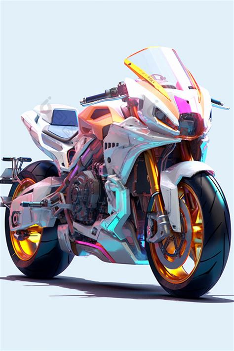 酷炫摩托车科技高清图片下载 包图网