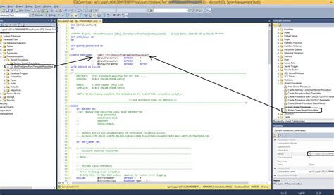 Sql Server Stored Procedure Template Download Free Visual Studio Stored