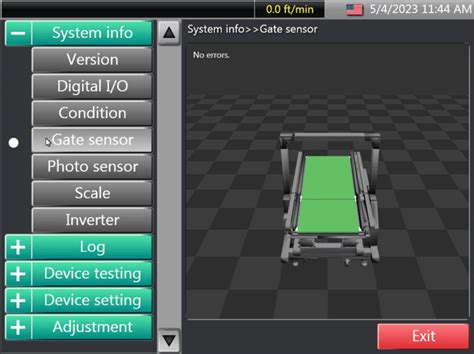 Cubiscan 200sq Measurement Gate Errors