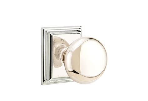 Emtek Providence Knob Wilshire Rosette