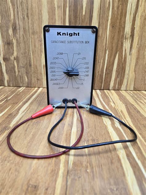 Capacitance Substitution Box Etsy