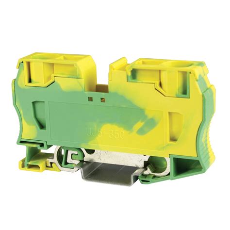 Spring Ground Terminal Block Screwless Ground Terminal Block Din Rail