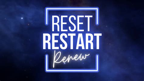 Reset Restart Renew 13th September 2022 Youtube