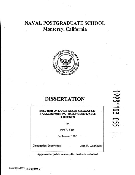 Pdf Solution Of Large Scale Allocation Problems With Partially