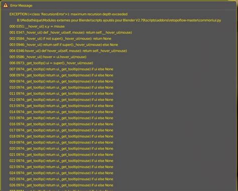 Crash When Hovering Tools Panel · Issue 471 · Cgcookieretopoflow · Github
