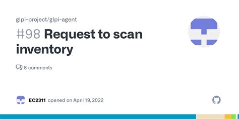 Request To Scan Inventory · Issue 98 · Glpi Projectglpi Agent · Github