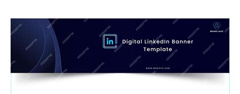 Premium Vector Premium Linkedin Banner Cover Template Vector Minimal Design